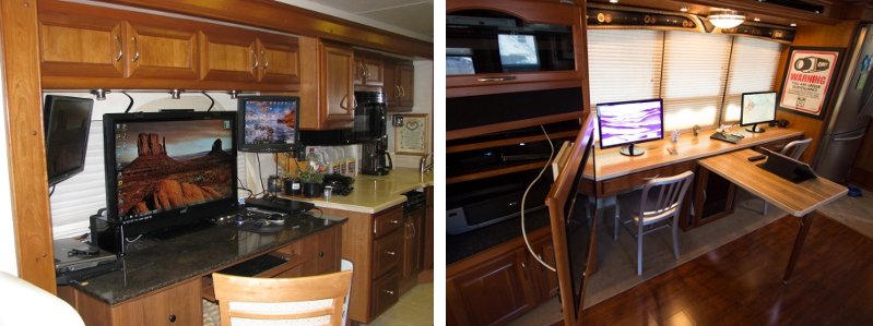 Motorhome Computer Setup Gallery
